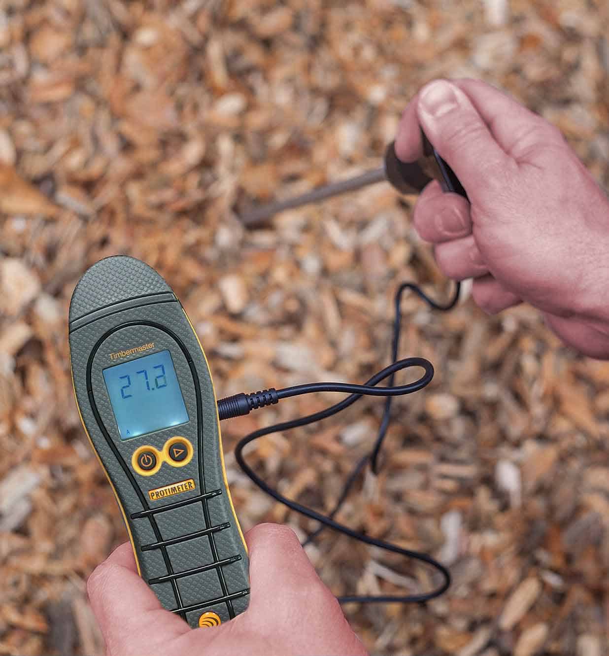 Timbermaster - Protimeter Woodchip Moisture Meter Martin Lishman Ltd